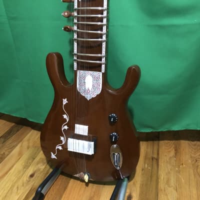 Authentic Electric Sitar Guitar (Handmade in India) with | Reverb