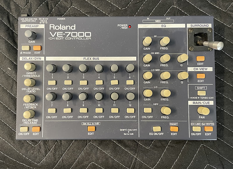 Roland VE-7000 CH Edit Controller Roland VE-7000 CH Edit | Reverb