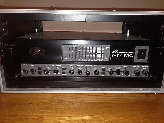 AMPEG SVT 4 PRO and Rack-Mount Case | Reverb