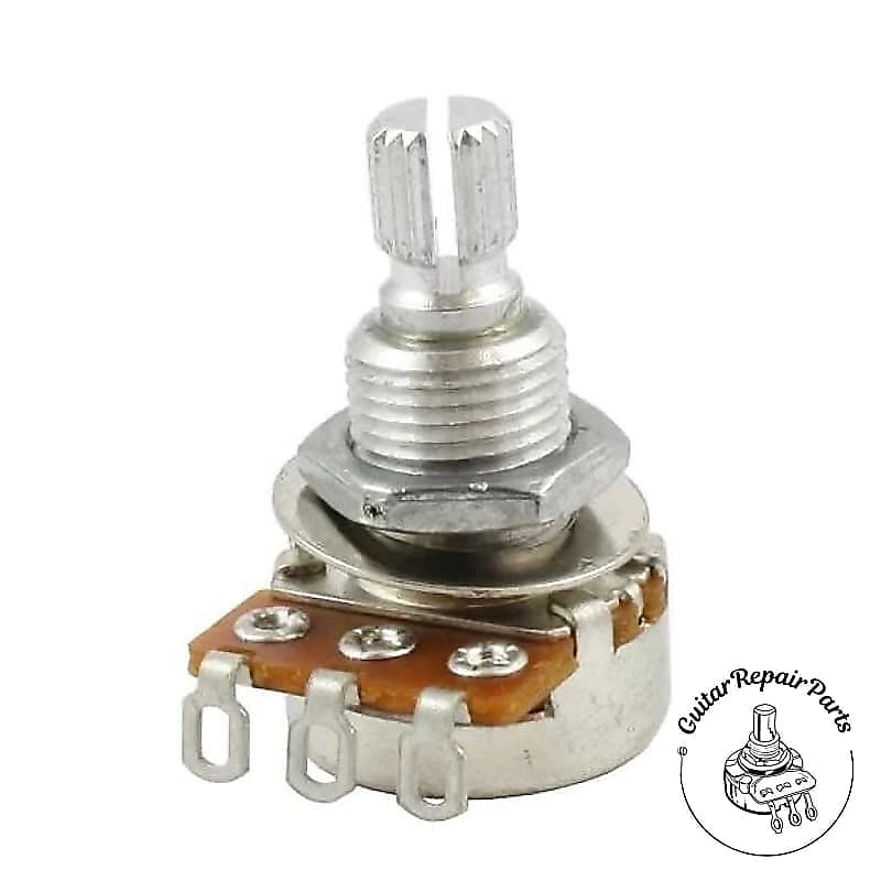 Alpha 50K Mini Pot, Audio Taper, Split-Shaft | Reverb