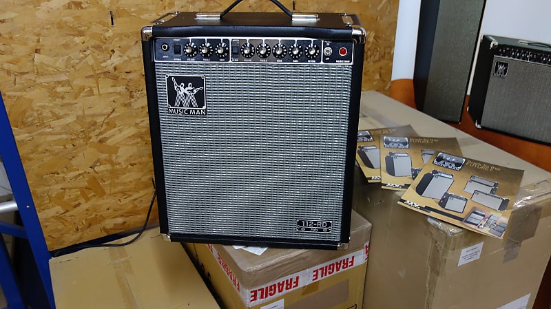 Music Man 112RD50 2014 - Black / Silver Cloth | Reverb UK