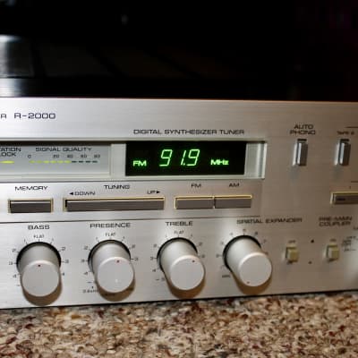 1980’s Yamaha R-2000 Natural Sound Monster Stereo Receiver | Reverb