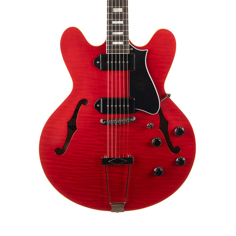 Heritage Custom Core H-530 Hollow Body - Cherry HC1240627 | Reverb