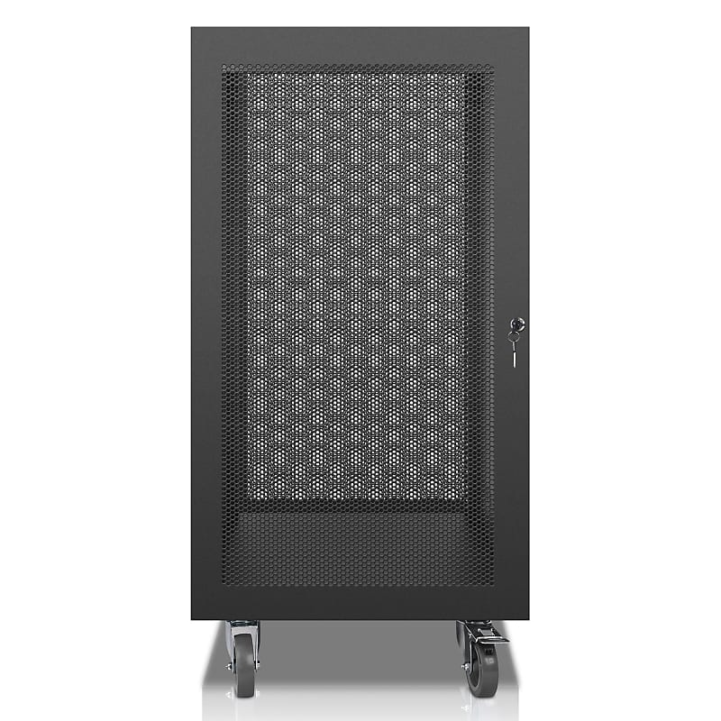STRK-M21UWD | 21U Universal Steel Rack, w/ Mesh Doors, | Reverb