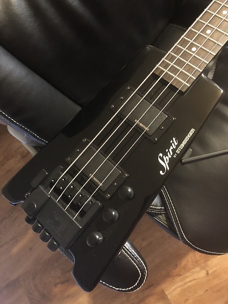 Steinberger Spirit XT-2B 2018 Black | Reverb