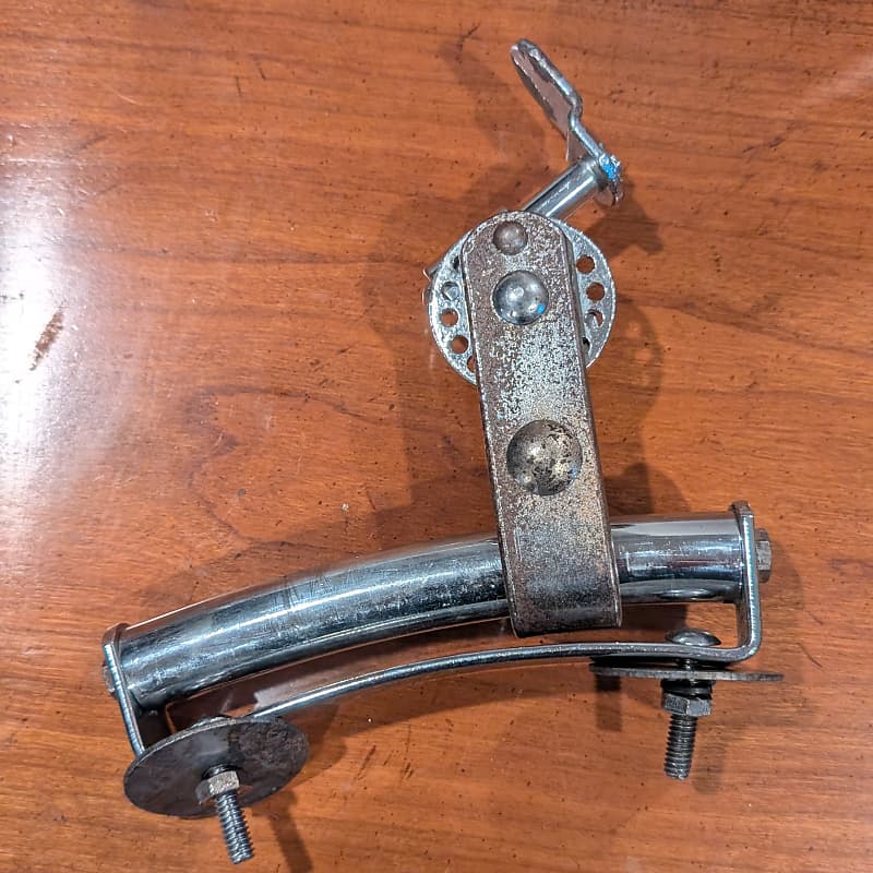 Gretsch Rail Consolette Tom Mount 1960 - Chrome | Reverb