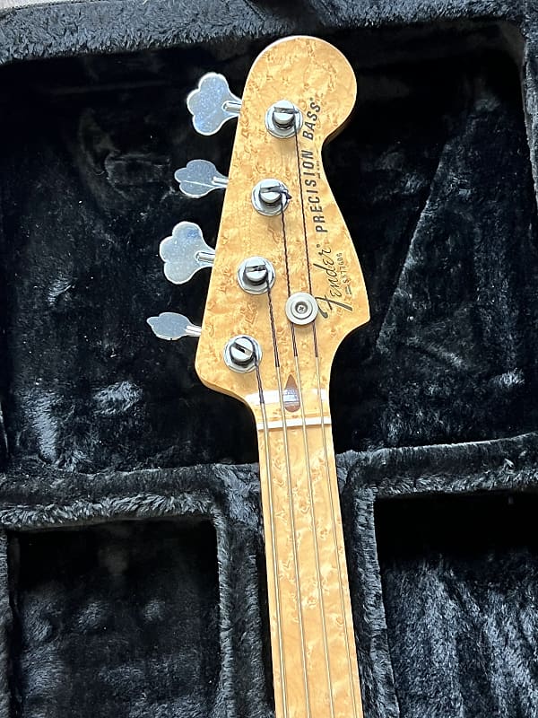 Fender Precision Bass Neck Fretless 1978 - Birdseye Maple | Reverb