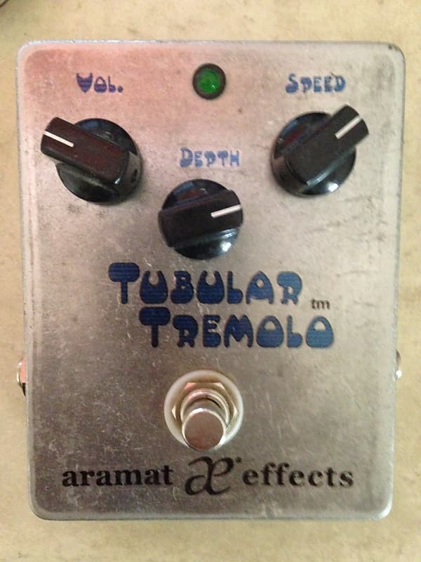 Aramat Effects Tubular Tremolo 2006 Silver | Reverb