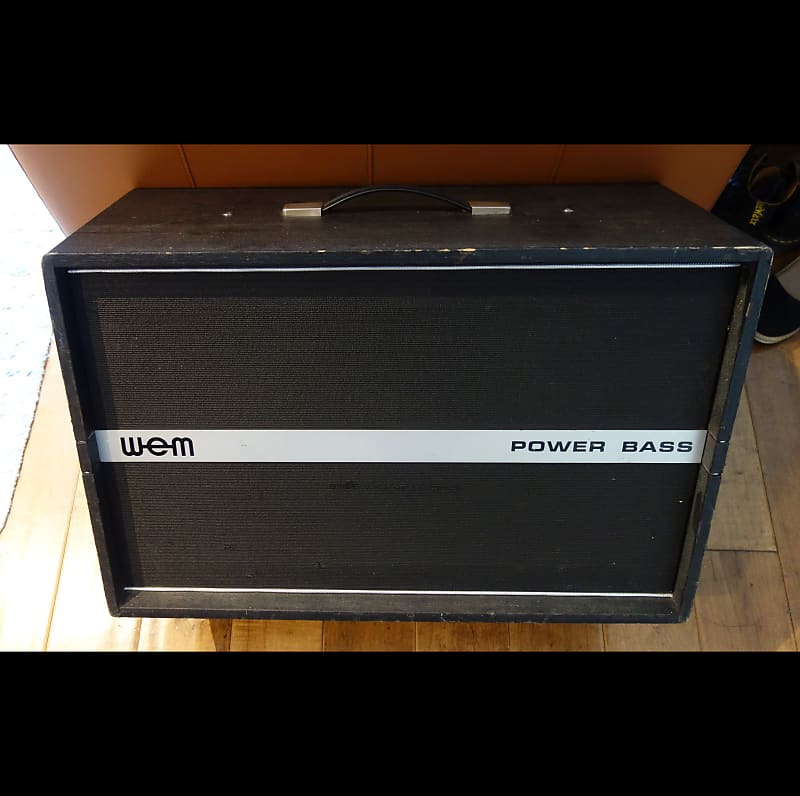 WEM 12" Guitar Cab - RARE Vintage Closed Back w/Celestion 65w | Reverb