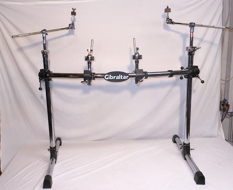 Gibraltar Chrome Plated Curved Rack System w/Mini-boom cymbal | Reverb