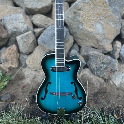 Fanner Guitar Works Jazzy Semi-Hollow Body Electric Ukulele | Reverb