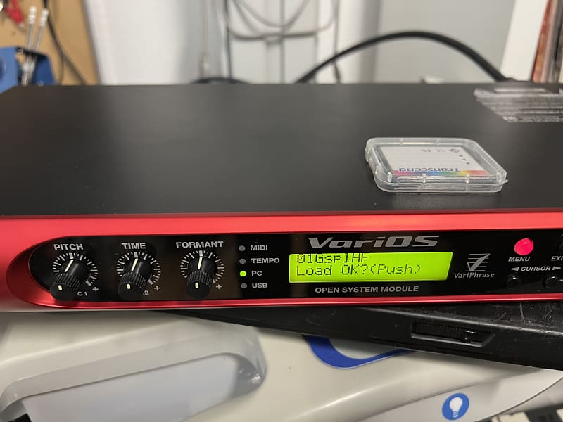 Roland VariOS synthesizer with expansion cards and rack ears | Reverb