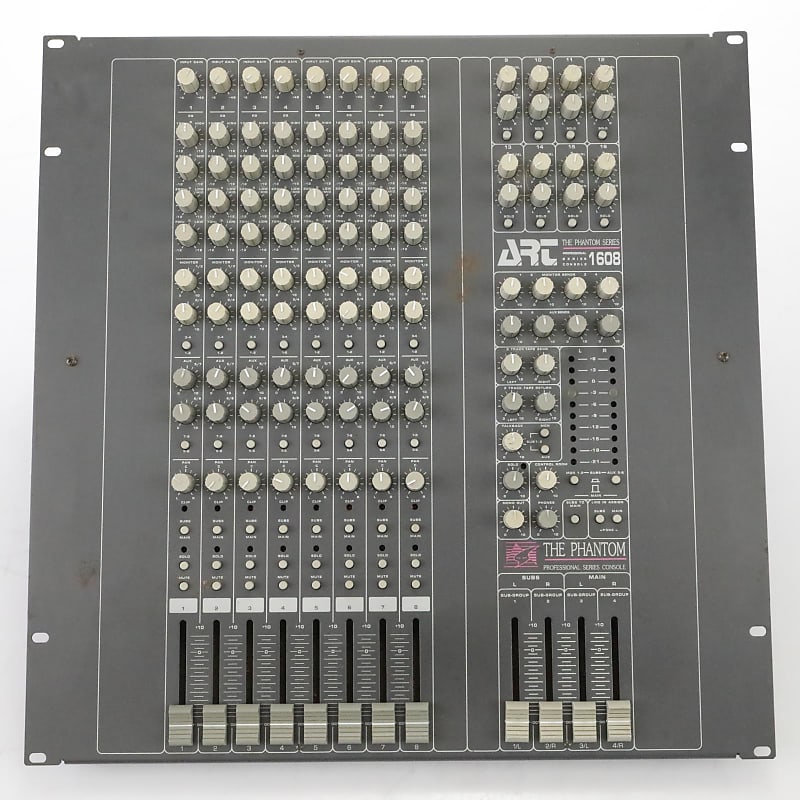 Art Phantom Series 1608 8-Channel Rack Mount Mixer/Console | Reverb