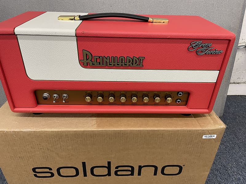 Reinhardt SHG Red and White Tolex | Reverb