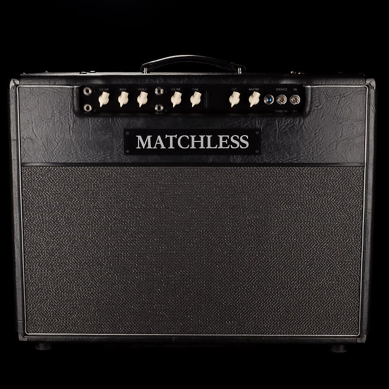 Matchless DC-30 2x12 Guitar Amp Combo Black and Silver | Reverb