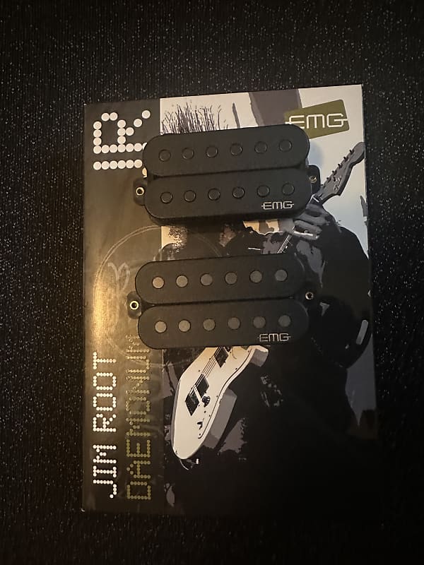 EMG Jim Root JR Daemonum Black Active Humbucker Set Standard | Reverb