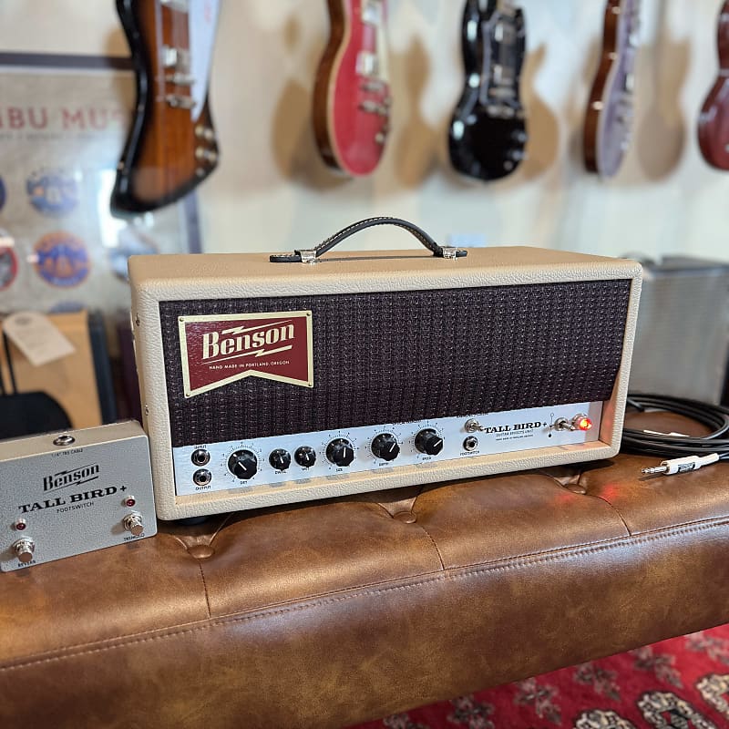 Benson Amps Tall Bird Plus Amplifier Head Tube Driven Spring | Reverb