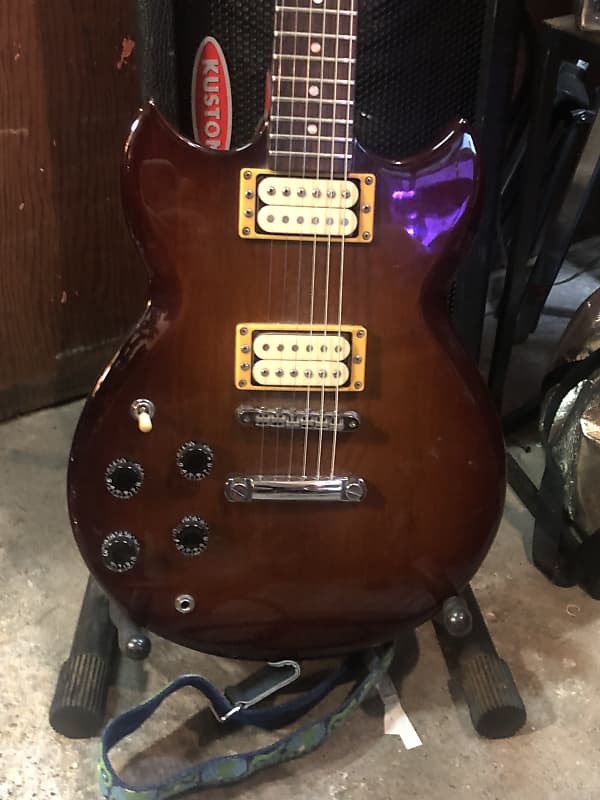 Left Handed Yamaha SG200 80s - Sunburst | Reverb