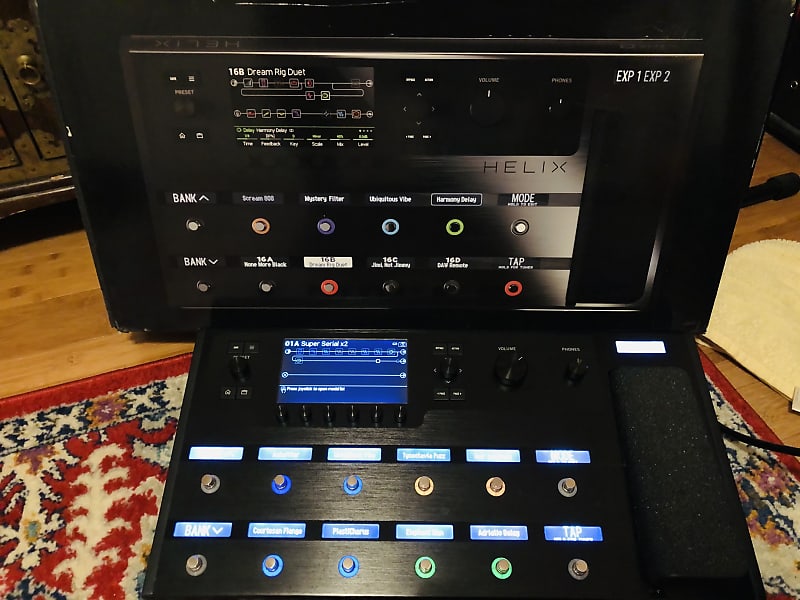 Line 6 Helix Floor Multi-Effect and Amp Modeler | Reverb
