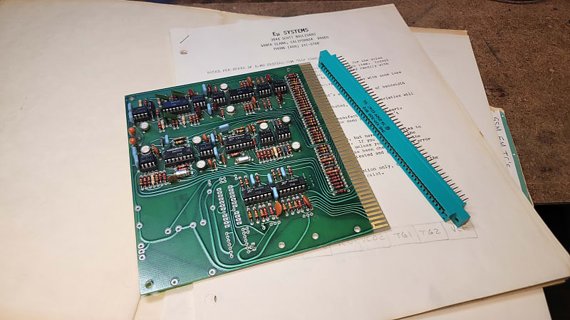 Emu Voice SSM Demo PCB Über Rare Prophet 5 RSF Kobol | Reverb