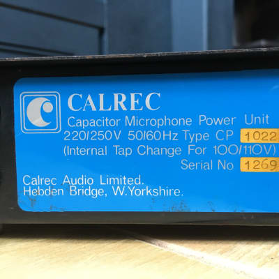 Calrec CALREC DUAL 48 VOLT DC MICROPHONE PHANTOM POWER SUPPLY | Reverb