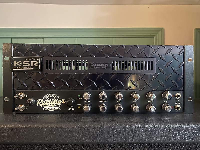 Mesa Boogie Dual Rectifier Rack Mount Racktifier KSR Modded | Reverb