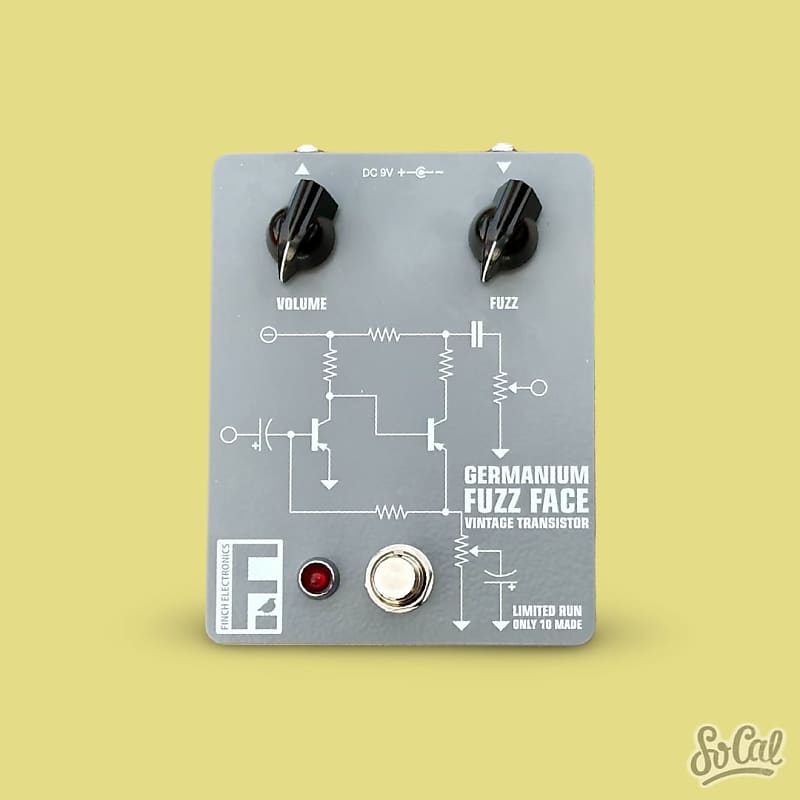 Finch Electronics Custom Germanium Fuzz Face (GE 2N527) | Reverb