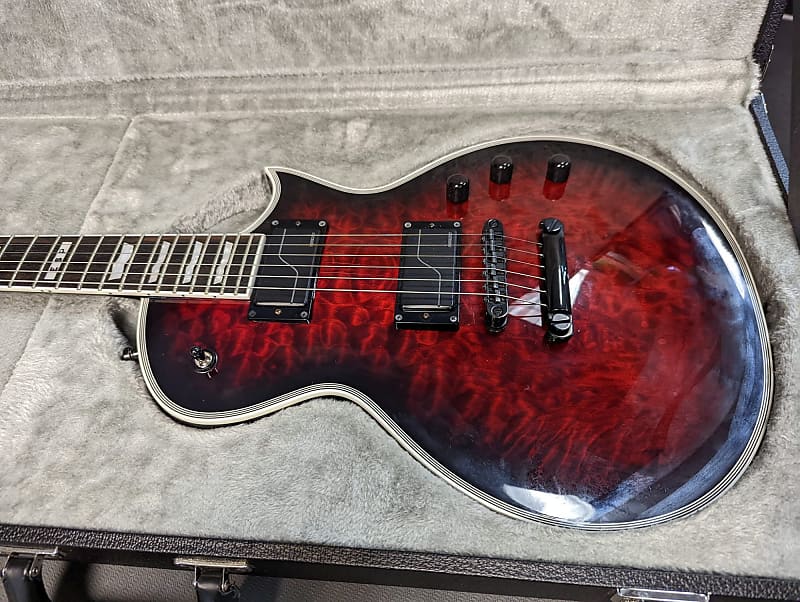 EII Eclipse See Thru Black Cherry Sunburst | Reverb