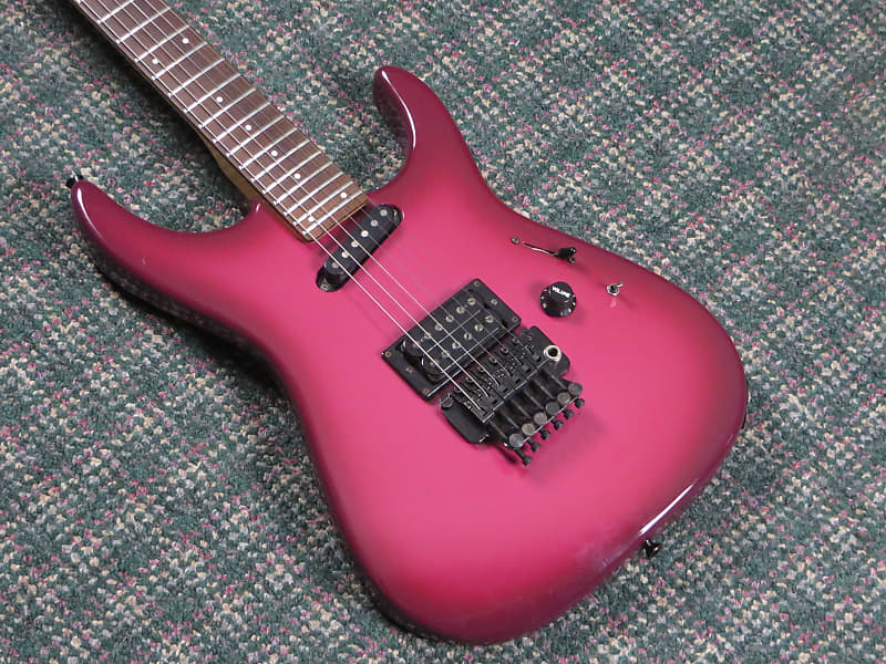 1980s Fernandes MIJ FR65 Revolver Purple Burst! w/hardshell | Reverb