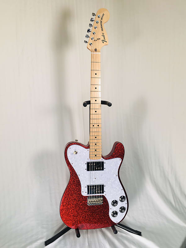Fender Telecaster Deluxe 2012-2014 Red Sparkle | Reverb