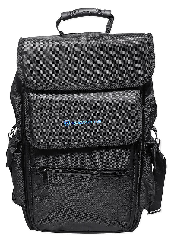 Rockville Carry Bag Backpack Case For Samson Graphite M25 | Reverb