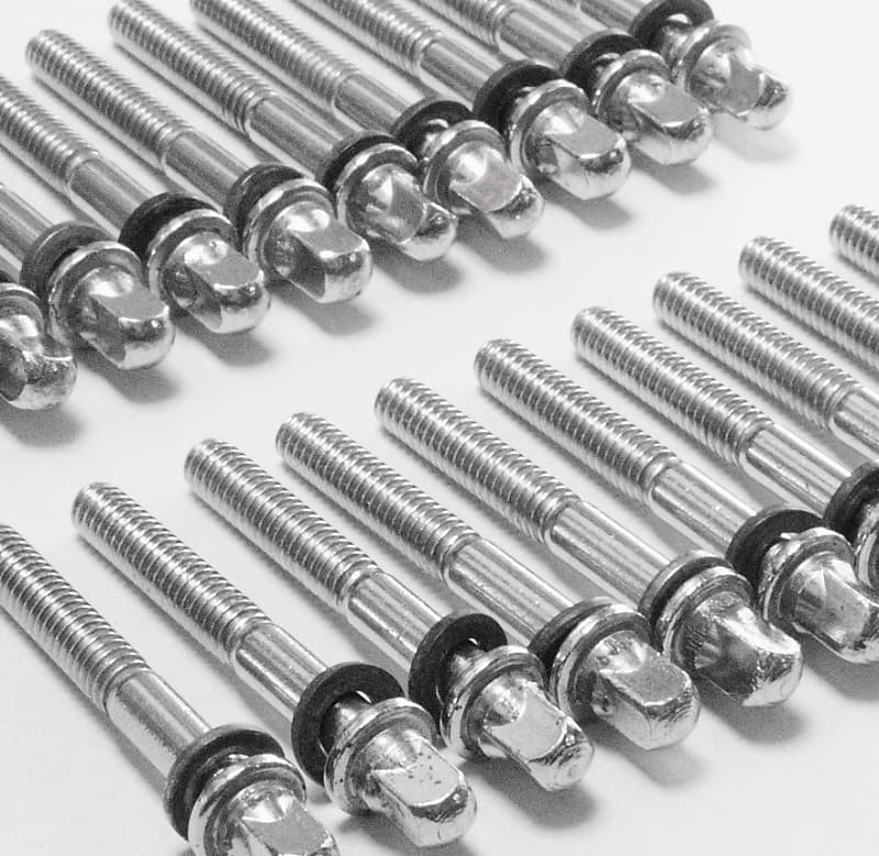 Set of 20 Ludwig Tension Rods, Original Brass Washers, 1 5/8" | Reverb