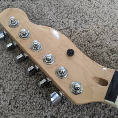 Tele/ telecaster style Neck, binding,block inlays,fender | Reverb