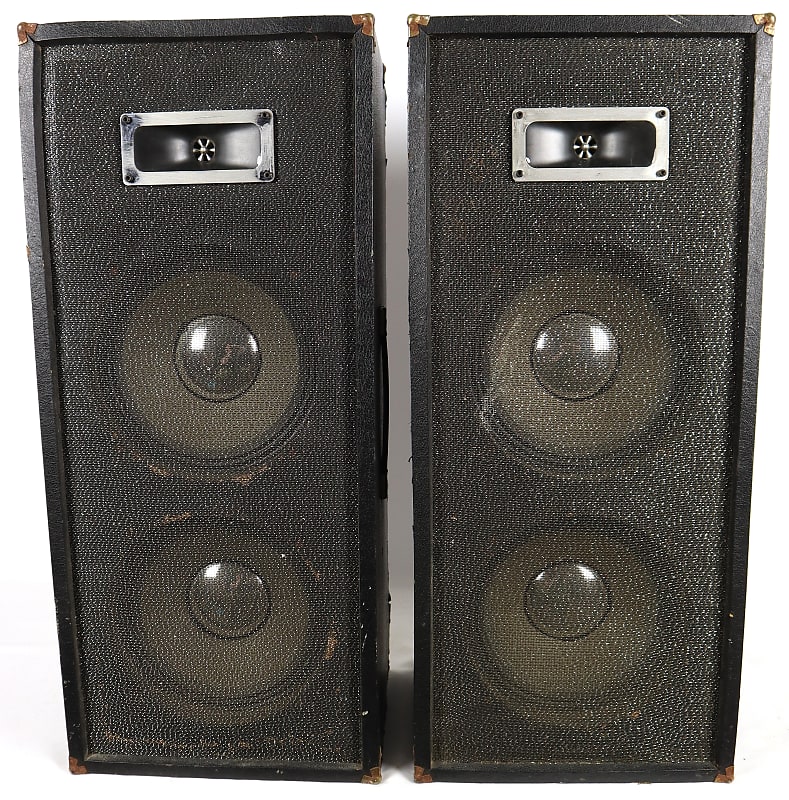 Vintage Realistic PA-99 Speaker Column Pair Speakers | Reverb