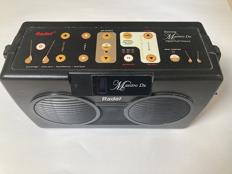 Radel Saarang Maestro Dx tanpura - Black | Reverb UK