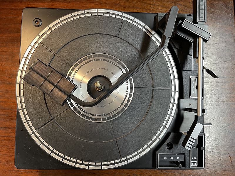 BSR C197 BS (maybe) 1970’s Black / Silver | Reverb