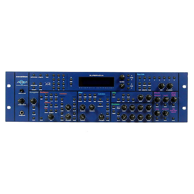 Novation Supernova V3 ASM Rack Module Synth | Reverb