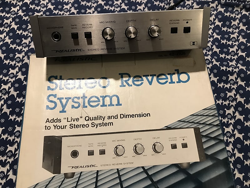 rare vintage BBD Echo/Reverb Realistic Stereo Reverb | Reverb UK