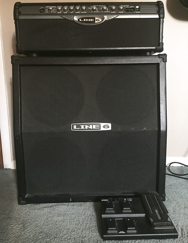Line 6 Spider II 150w Half Stack w/footswitch | Reverb