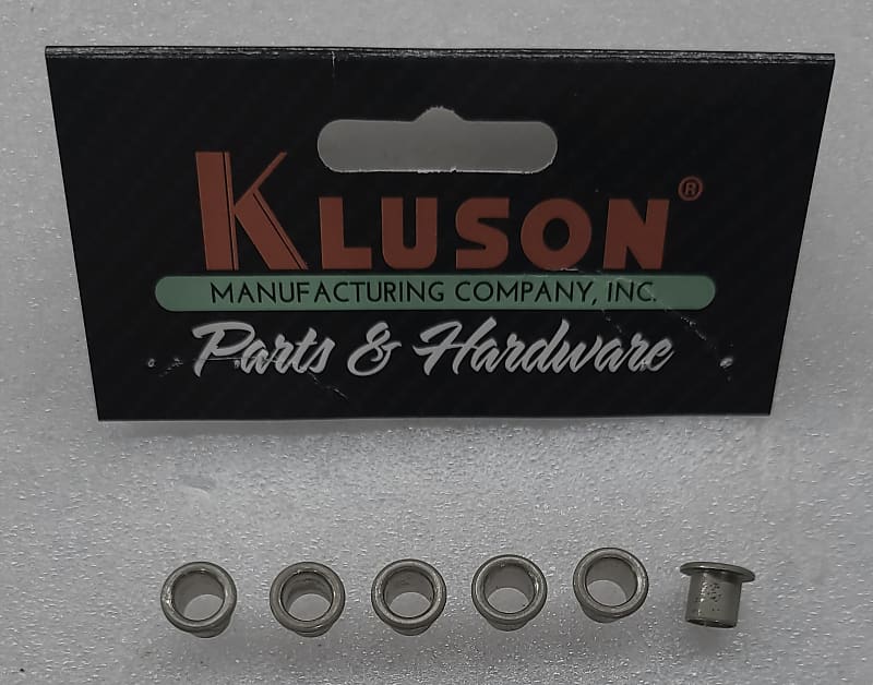 Aged Relic Nickel Kluson Replacement Stamped Eyelet Bushing | Reverb