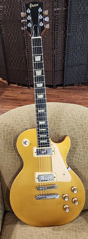 Greco EG500 GS Deluxe Les Paul 1970's - Gold Top | Reverb