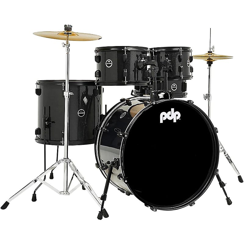 PDP Encore Complete 5-Piece Drum Set With Chrome Hardware and | Reverb