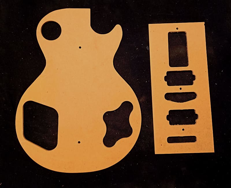 LP Guitar Templates | Reverb