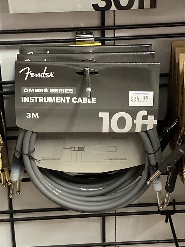 Fender 10 Foot / 3M OMBRÉ SERIES Guitar Cable | Reverb