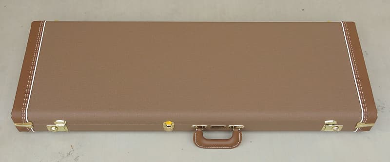 Fender Stratocaster/Telecaster CUSTOM SHOP Case - Brown W/ | Reverb