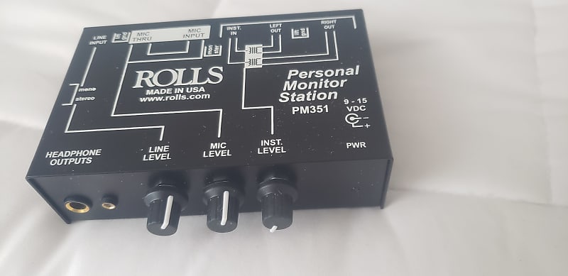 Rolls PM351 2020 - Black | Reverb