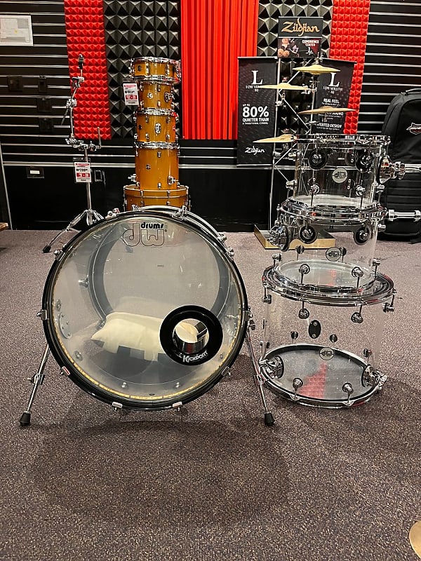 Drum Workshop DESIGN SERIES Drum Shell Pack(4 Piece) (Tampa, | Reverb