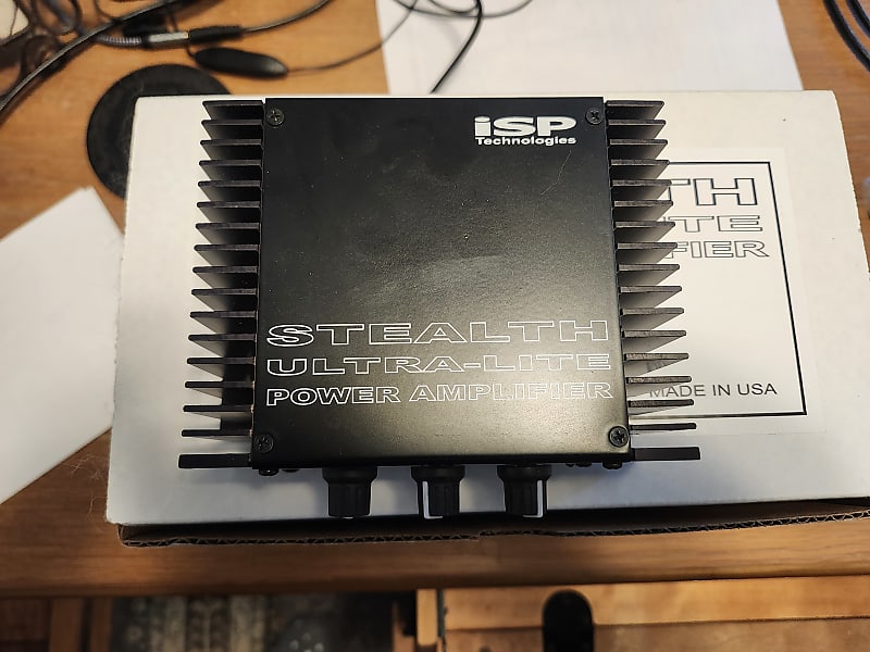 ISP Technologies Stealth ULTRA-LITE Power Amplifier | Reverb