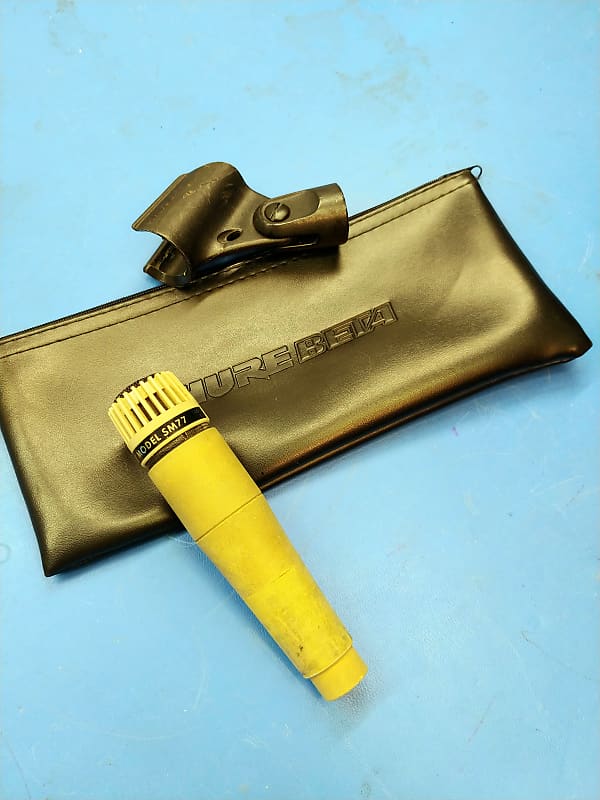 Shure SM77 Vintage Microphone - Made in USA - Rare Tan Color | Reverb