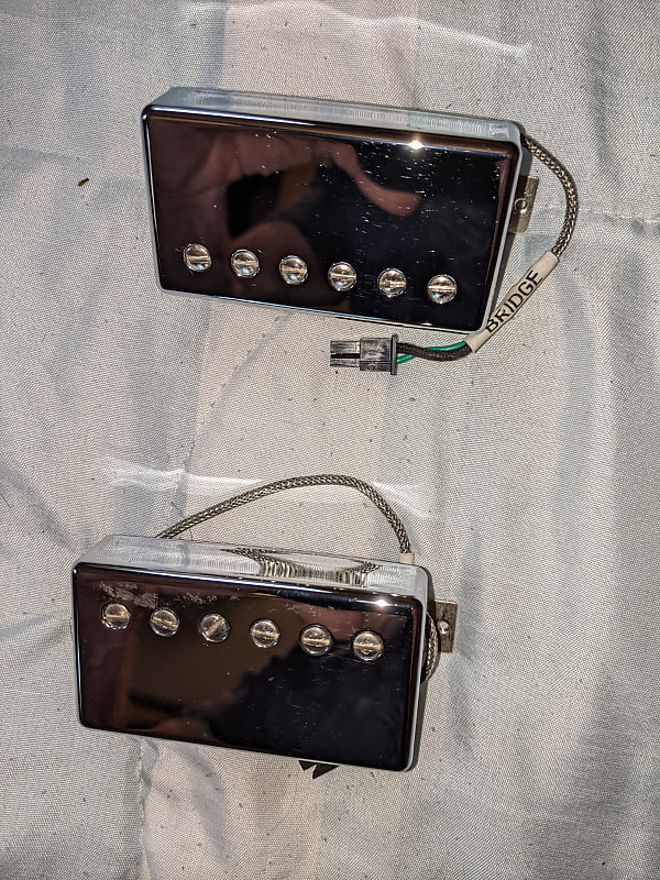Gibson Lead and Rhythm Pro Humbucker Pickups, 2 wire quick | Reverb